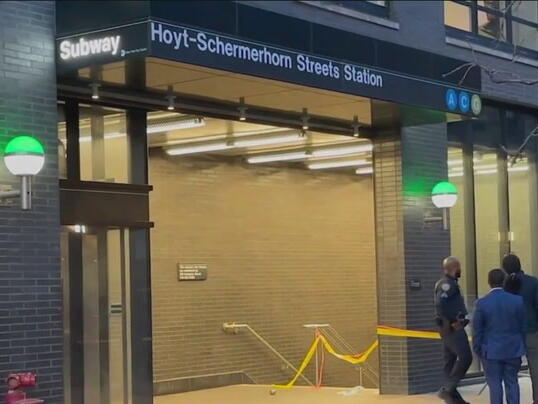 NYC subway shooting: Man critically injured after being shot with own ...