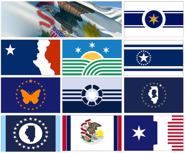 Illinois residents can now vote on new state flag design from finalists ...
