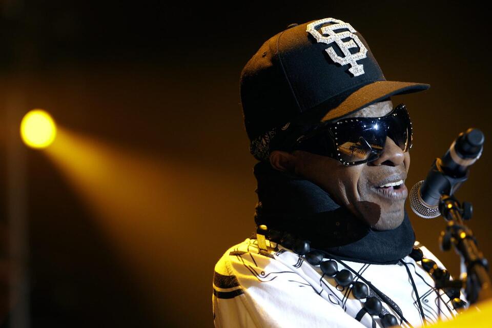 Sly Stone, leader of funk revolutionaries Sly and the Family Stone ...