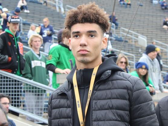 4-star WR Derek Meadows is back at Notre Dame: "They saw me at the ...