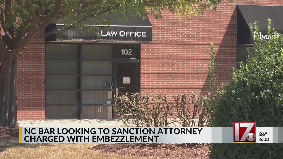 NC Bar seeks to block attorney accused of embezzlement from accessing ...