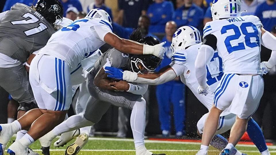 BYU moves up two spots in AP Poll to No. 23; Utah stays just outside rankings - NewsBreak