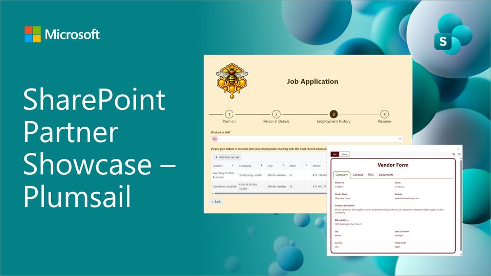 Building engaging forms with SharePoint - Plumsail - SharePoint Partner ...