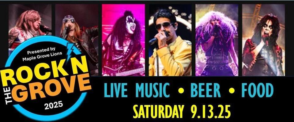 Rock’n The Grove set to rock Central Park of Maple Grove - NewsBreak