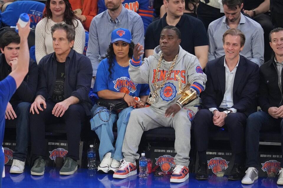 Comedian Tracy Morgan sparks concern after vomiting at New York Knicks ...