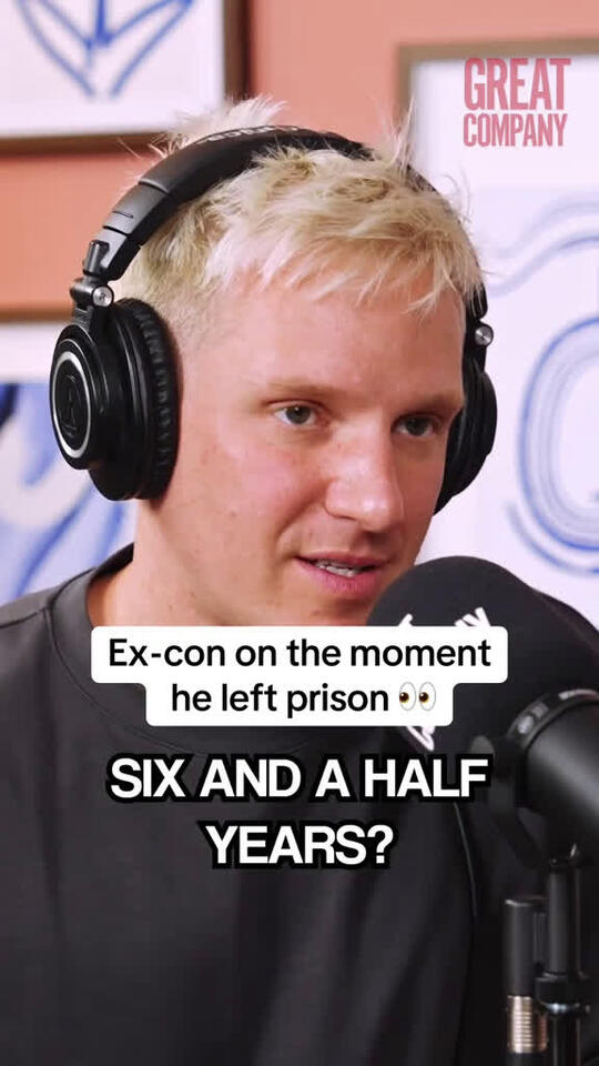 Not the post-prison outfit !!!! 👀 Ex-con Riordan Maynard opens up about ...