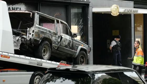 Paris Thieves Crash Car Into Chanel Store For Smash And Grab Heist ...