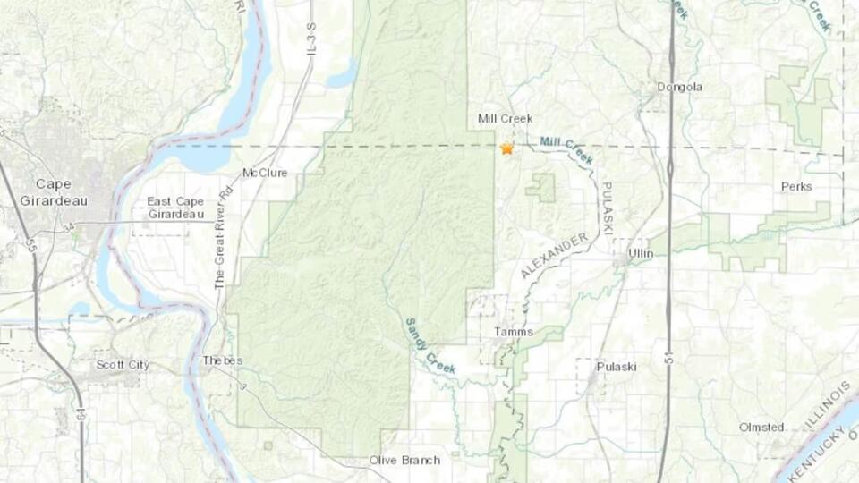 Small earthquake recorded near Alexander-Union County line - NewsBreak