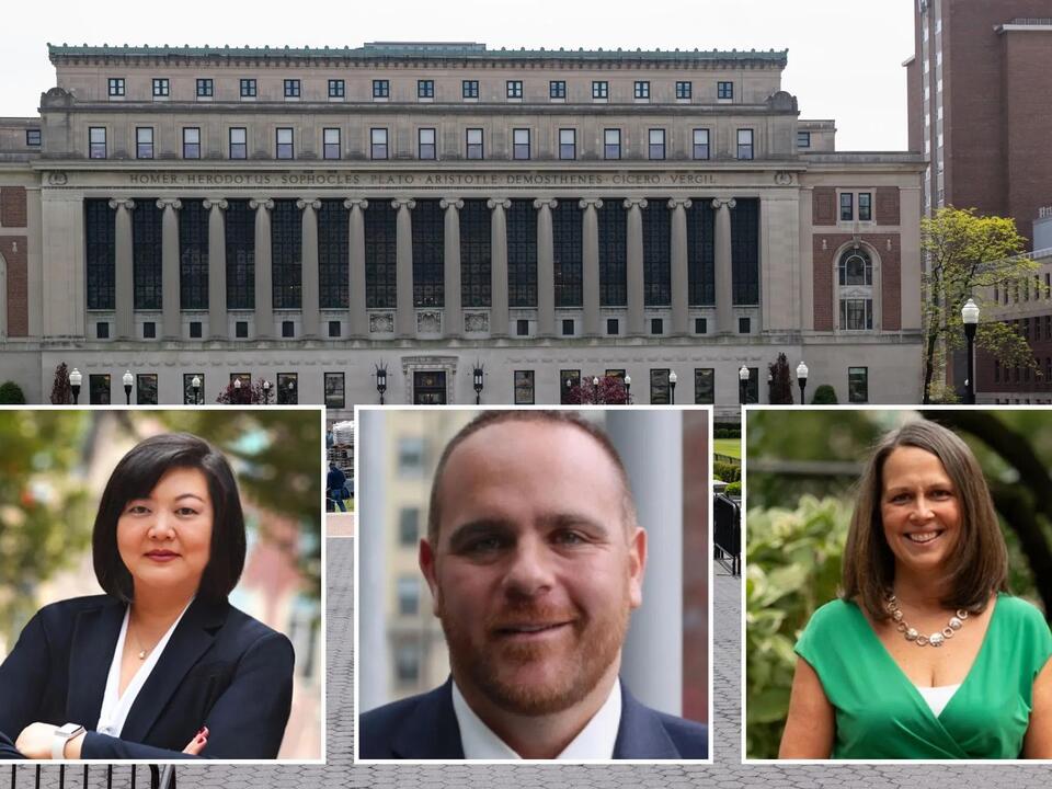Three Columbia deans placed on leave over disparaging text exchange ...