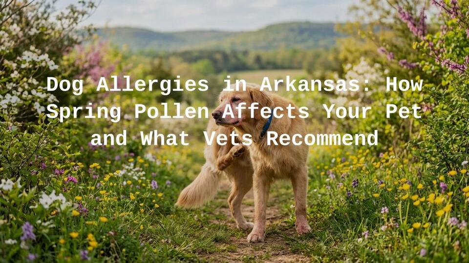 Dog Allergies in Arkansas: How Spring Pollen Affects Your Pet and What ...