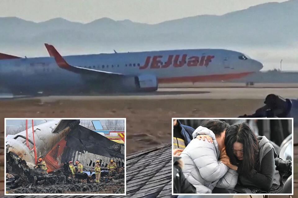 Jeju Air plane turns back over landing gear issues a day after horror crash killed 179 - NewsBreak