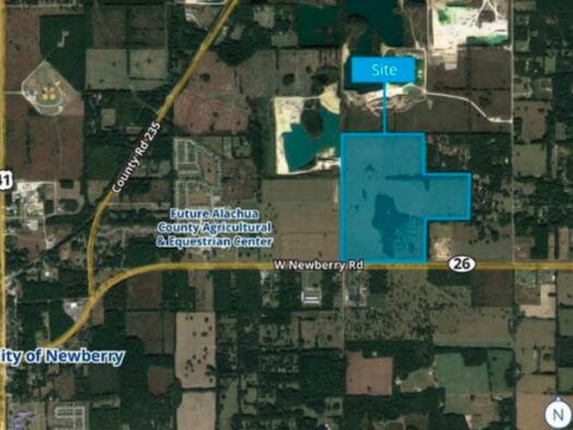 274± acres in Newberry purchased by land development company from Texas