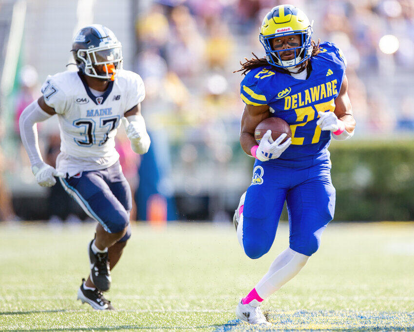 Silver ready to lead Delaware football team's running backs - NewsBreak