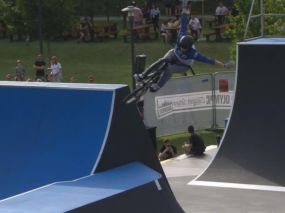 Roberts wins BMX freestyle Qualifier Series event