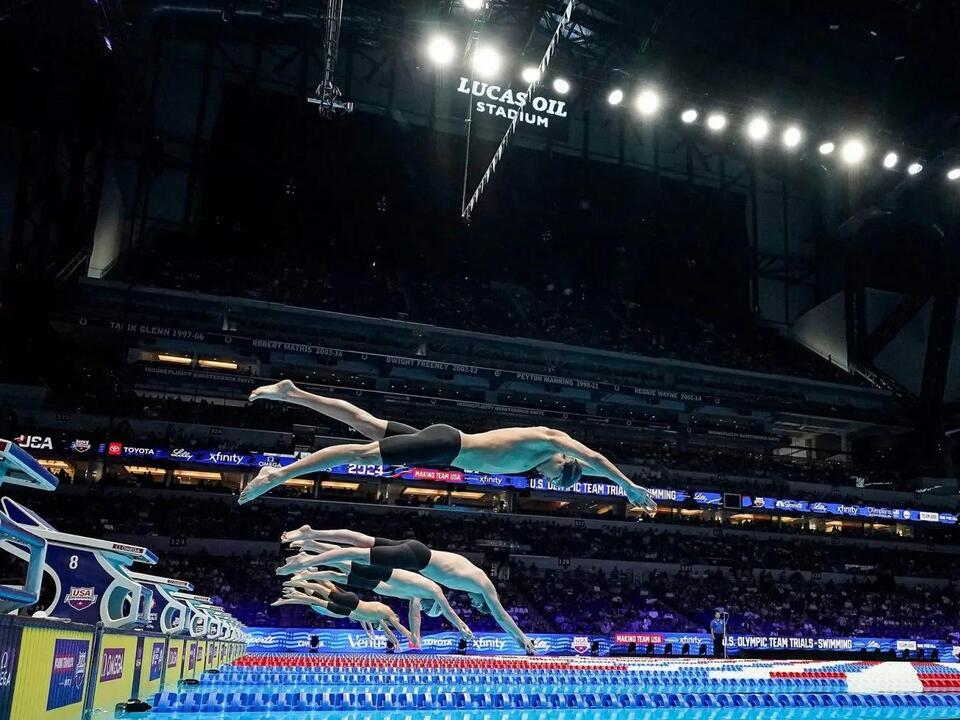 The U.S. Olympic Swimming Team Is Set. The Big Winner? NFL Stadiums