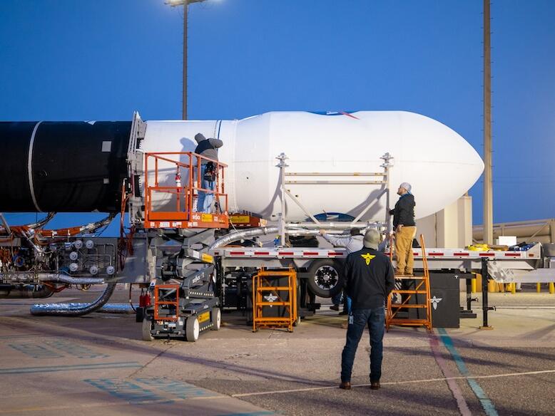 Watch: Firefly prepares its Alpha rocket for a second launch attempt of ...