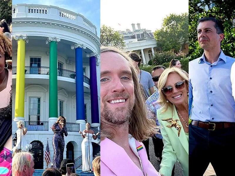 22 photos from the White House's Pride Month extravaganza
