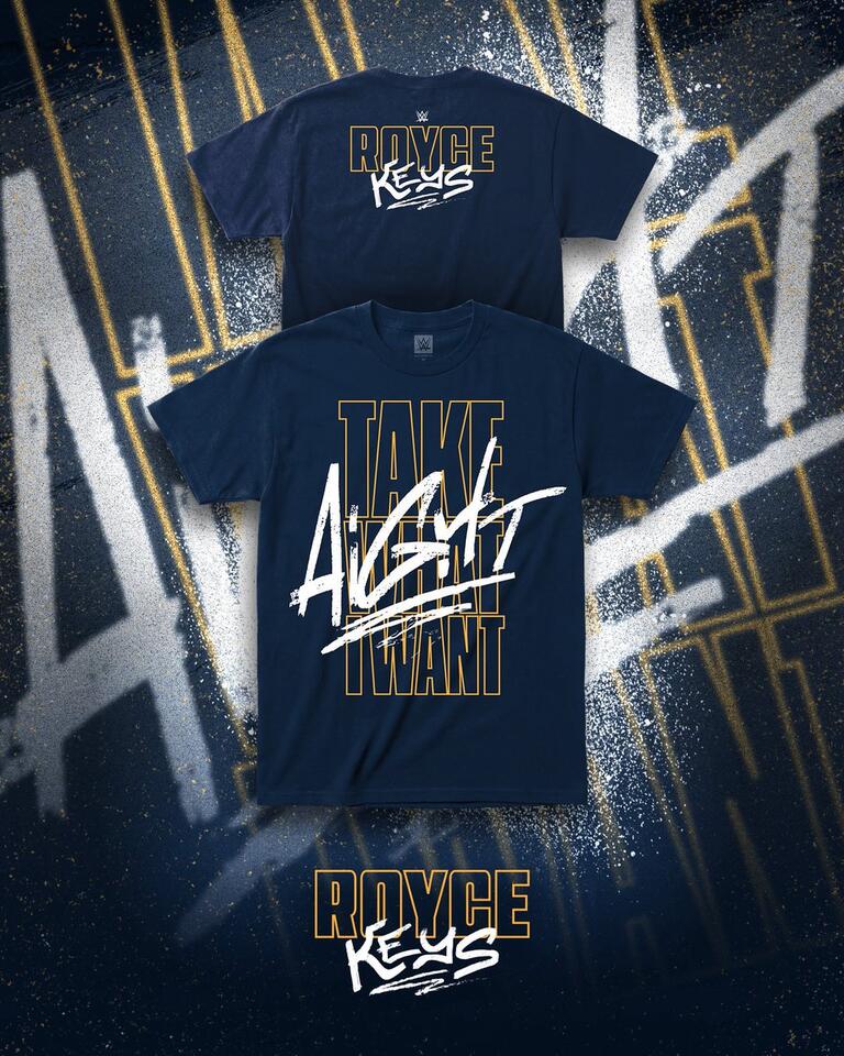 Royce Keys Receives Official WWE Merchandise After Debut - NewsBreak