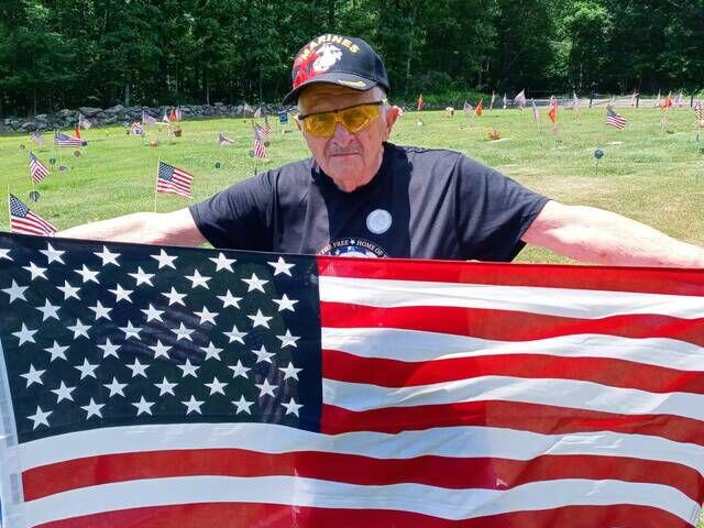 Korean War veteran Joe Barna shares thoughts on Flag Day