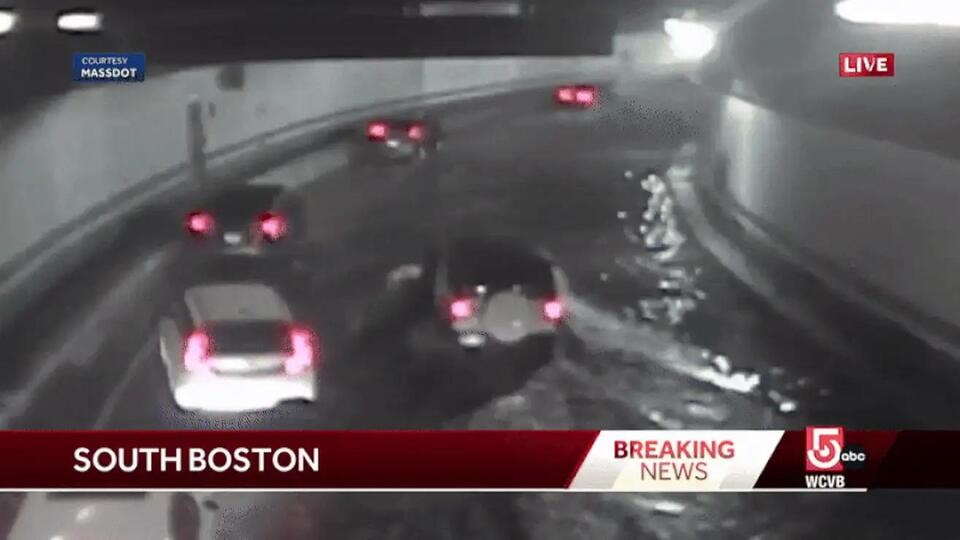 Boston Tunnel Floods In 'Rare Occurrence' That Left Drivers Struggling ...