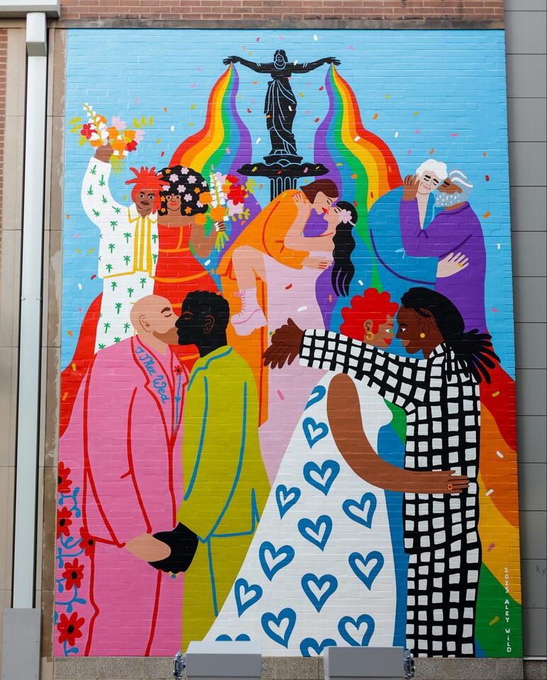 ArtWorks Celebrates 10 Years of Marriage Equality with New Mural in ...