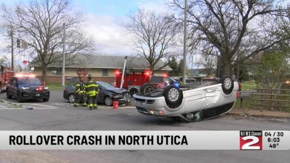5 People Injured in North Utica Rollover Crash - NewsBreak