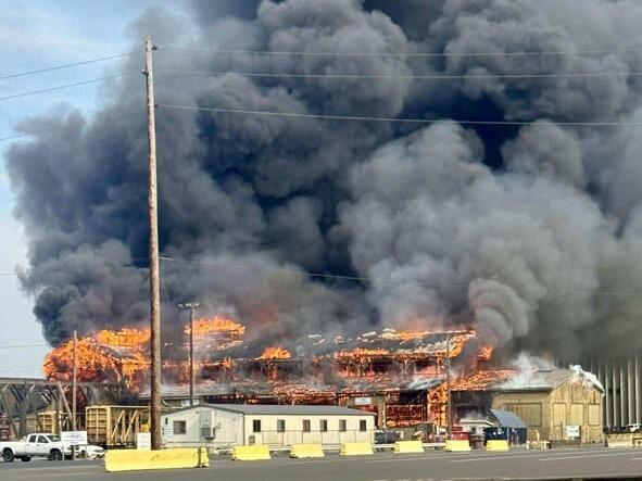 Fire Destroys WA Rail Warehouse, Locomotive Repair Shop - NewsBreak
