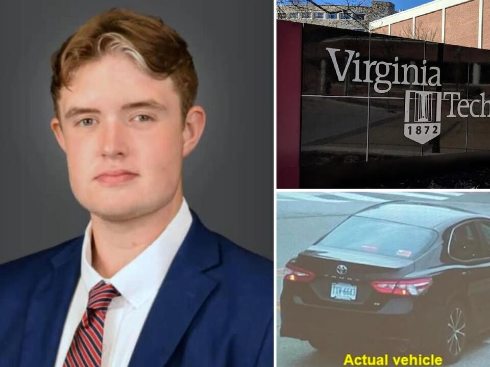 Police search for 20-year-old Virginia Tech student who suddenly vanished