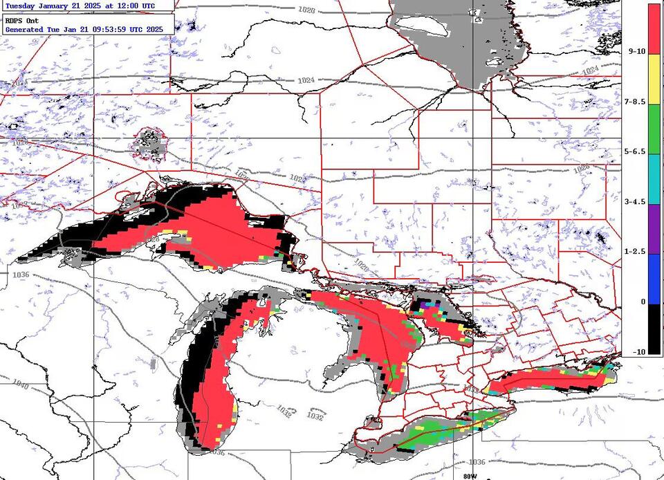 Waterspout, steam devil potential high over Great Lakes - NewsBreak