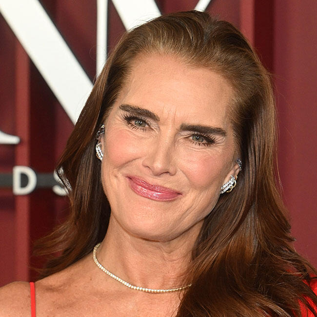 Brooke Shields, 60, Looks Ageless As She Wears A Fiery Red Mini Dress ...