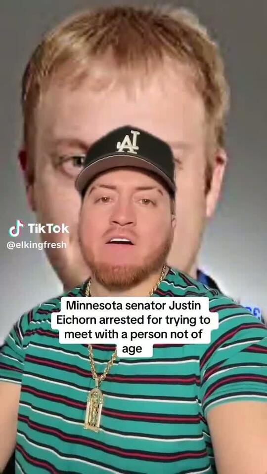 Justin Eichorn a Minnesota Senator 🇺🇸 was arrested for solicitation of ...