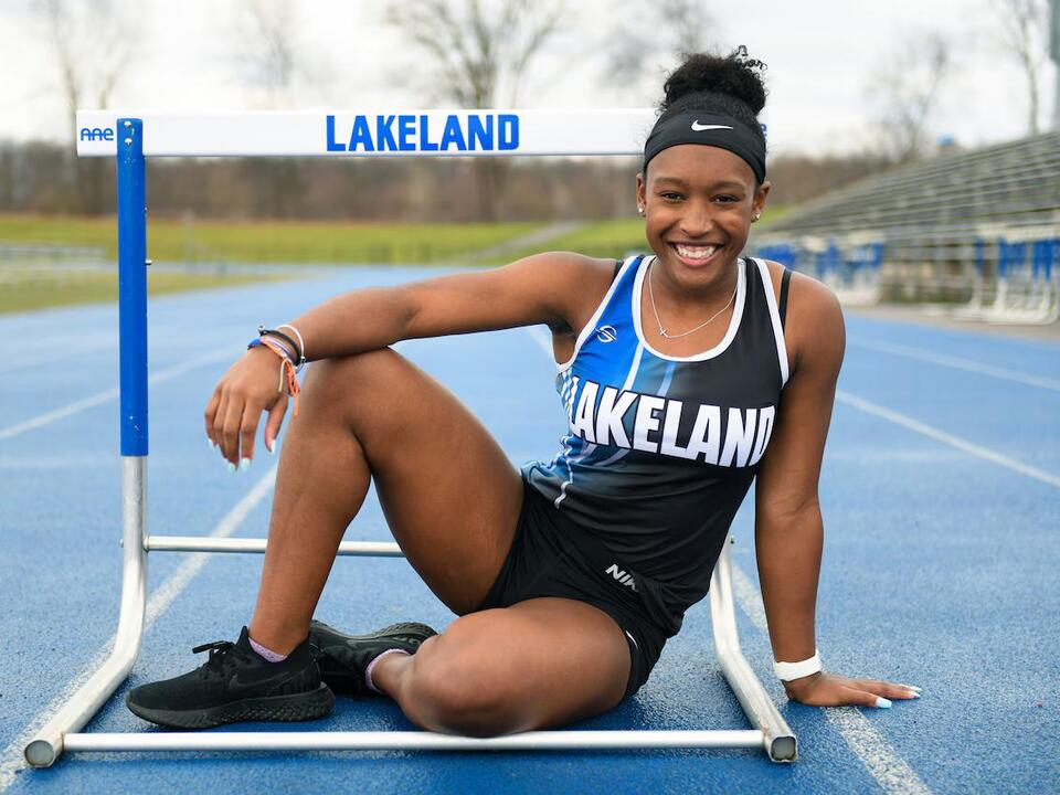 Michigan’s Grace Stark begins Olympic track journey by advancing to 100 ...