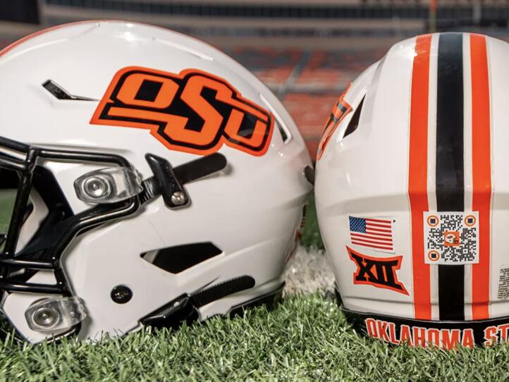 Oklahoma State football team to wear QR codes for fans to directly fund ...
