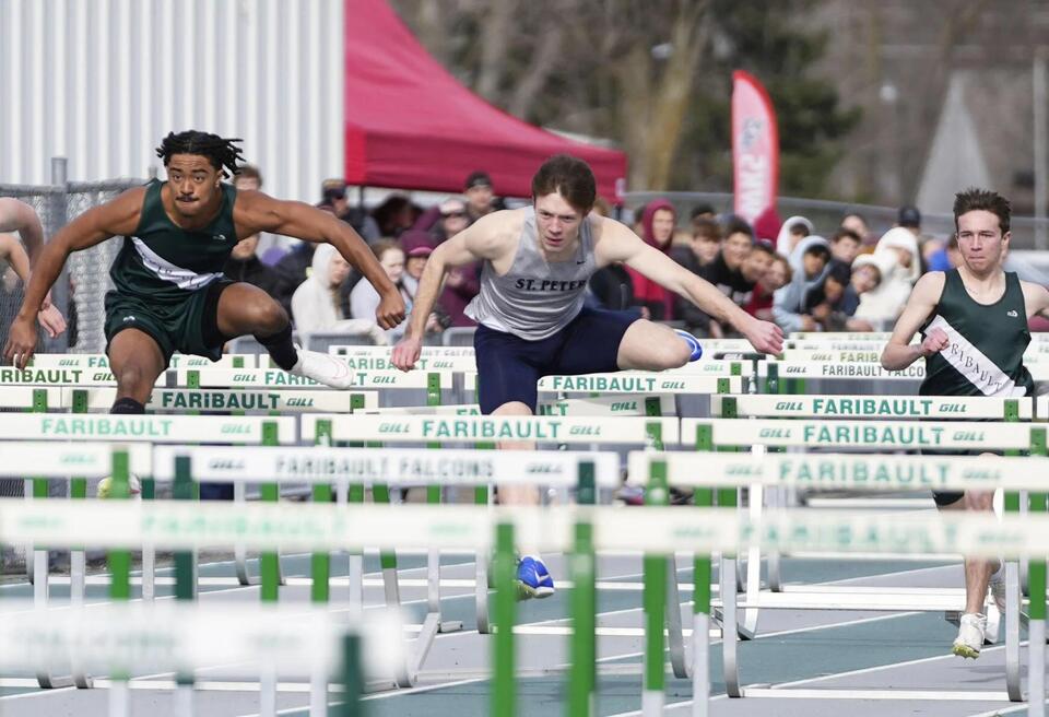 Quartet of Saints track and field athletes shine at Hamline Elite Meet ...