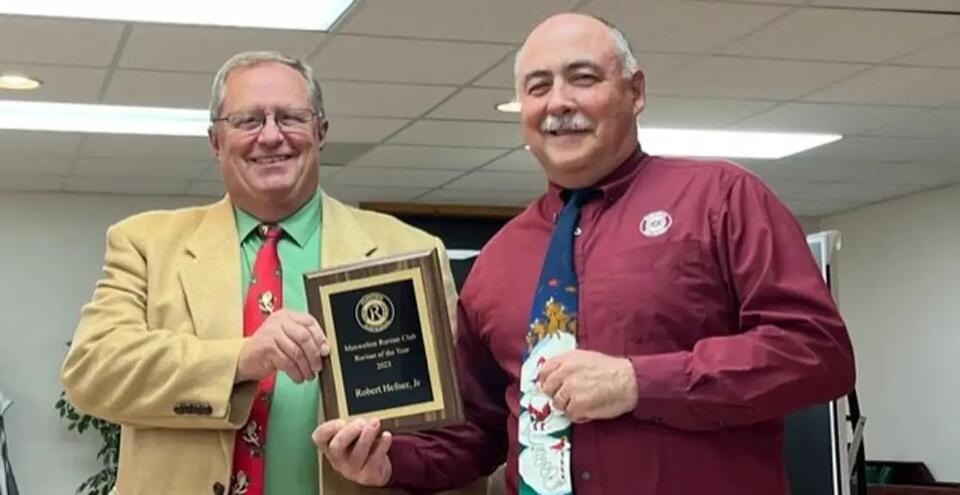 Bob Hefner honored as Maxwelton Ruritan of the Year 2023 - NewsBreak