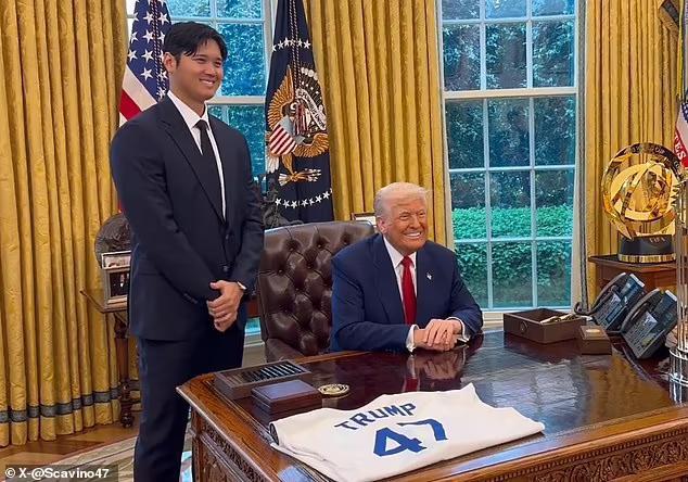 Dodgers fans think Shohei Ohtani mocked Donald Trump with Instagram ...
