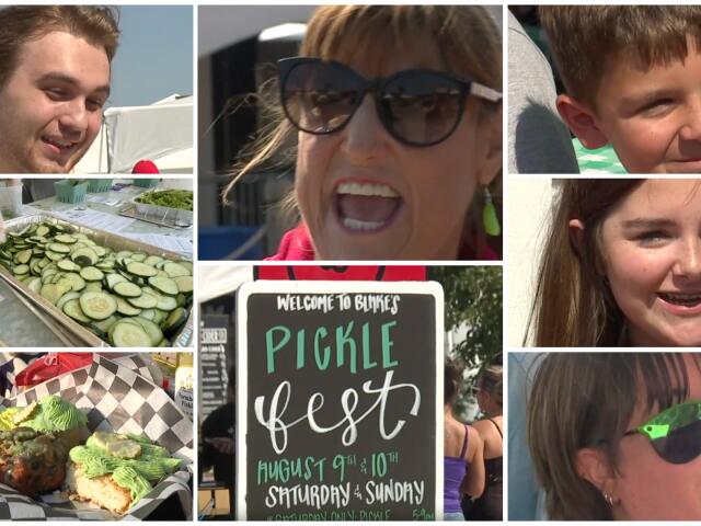 Pickle lovers flock to first-ever festival at Blake's Orchard - NewsBreak