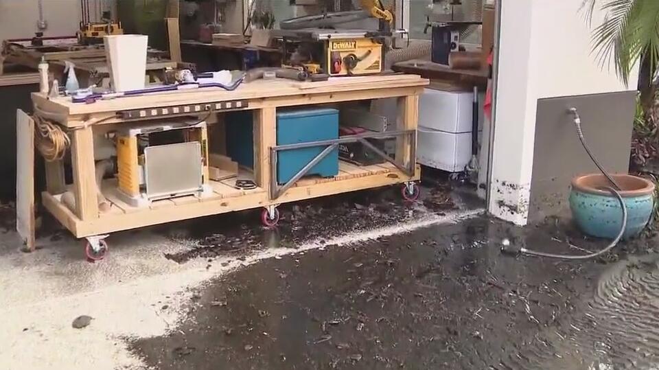 Truck crashes into fire hydrant causing flooding - NewsBreak