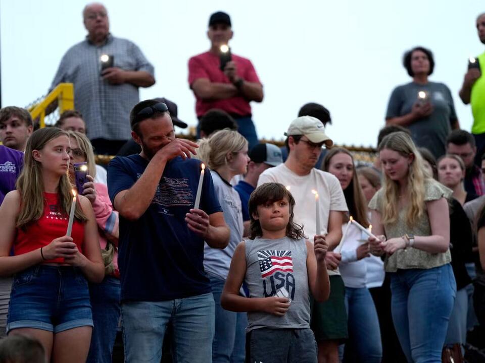 Watch: Memorial held for Trump rally shooting victim Corey Comperatore