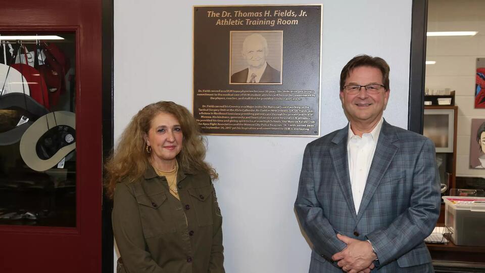 ULM Athletics Names Athletic Training Room in Honor of Dr. Thomas H ...