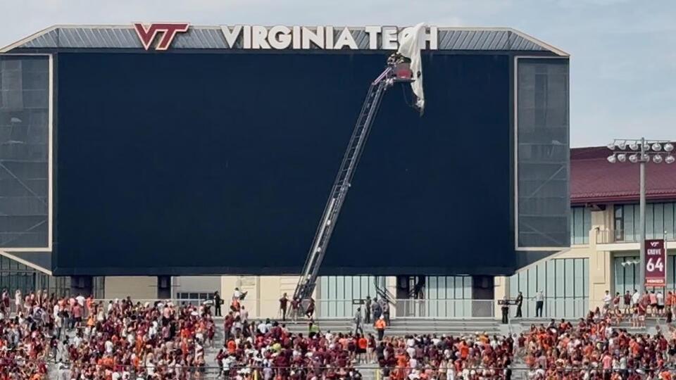 James Franklin’s first spring game at Virginia Tech begins with a ...