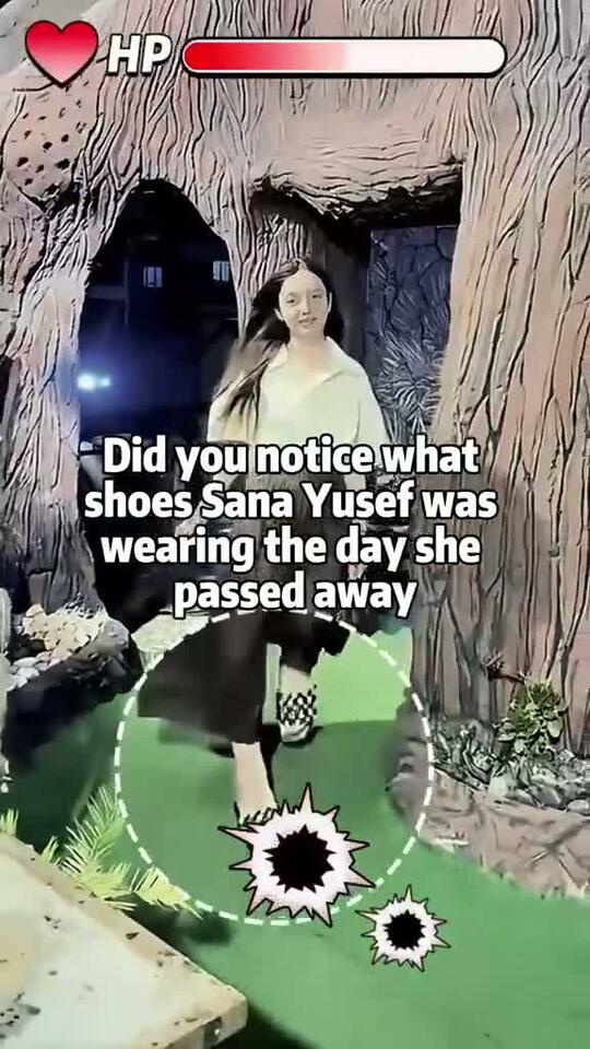 Did you notice what shoes Sana Yousaf was wearing the day she passed ...