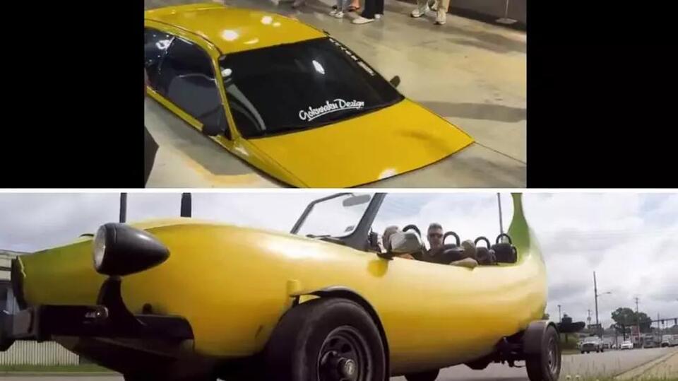 Michigan’s Big Banana Car Has Met Its Match with the ‘Banana Peel ...