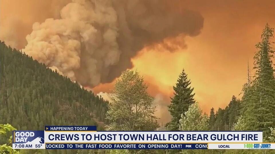 Crews to host town hall for WA's Bear Gulch Fire - NewsBreak