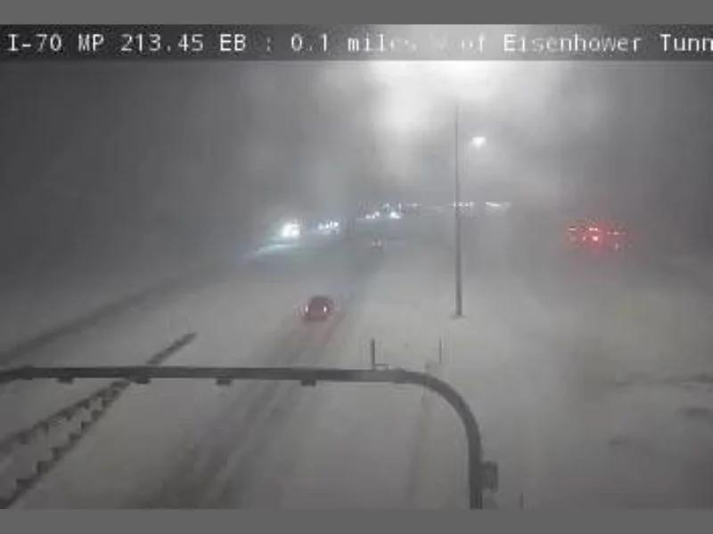 Heavy Snow Squalls Slam Colorado’s I-70 Corridor, Causing Rapid ...