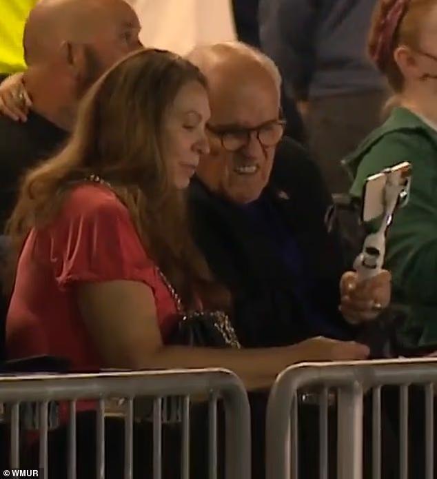 Video emerges of Rudy Giuliani and rumored girlfriend hours before terrifying car wreck - NewsBreak