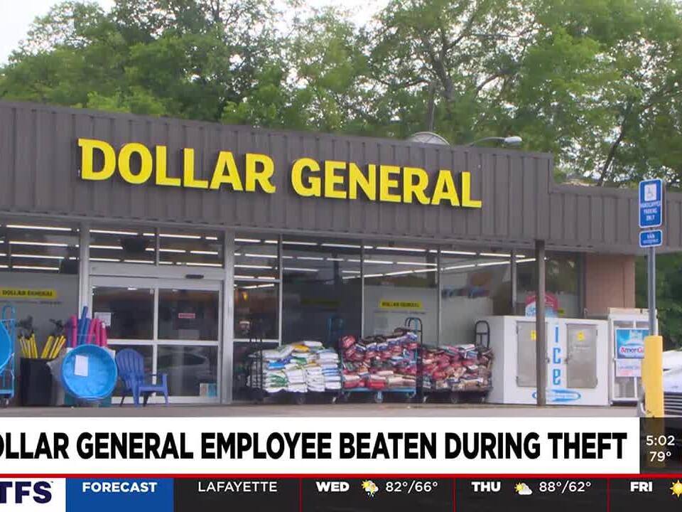 Dollar General employee beaten during theft
