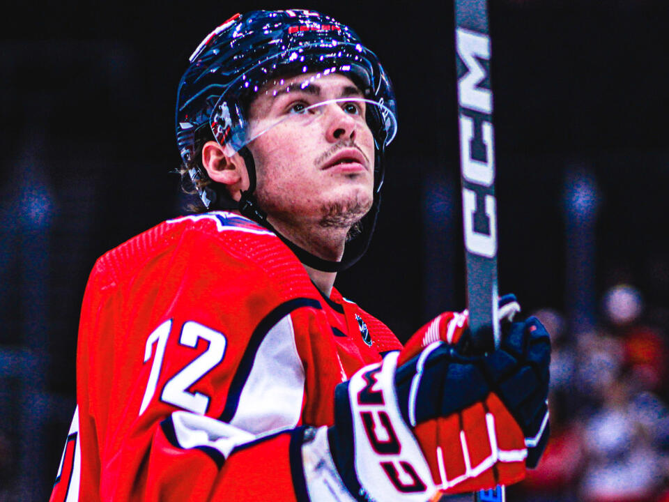 Pierrick Dubé To Make NHL Debut; Where He Starts For Capitals ...