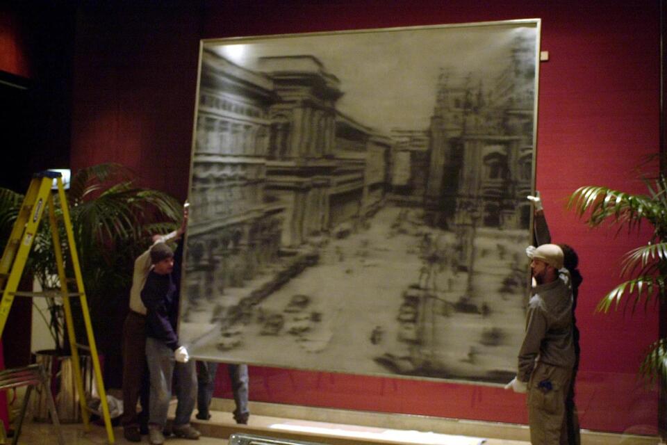 One of the most expensive paintings ever sold by a living artist once ...