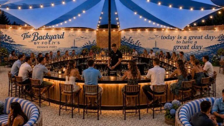 A first look at the massive outdoor bar coming to Cape Cod this summer ...